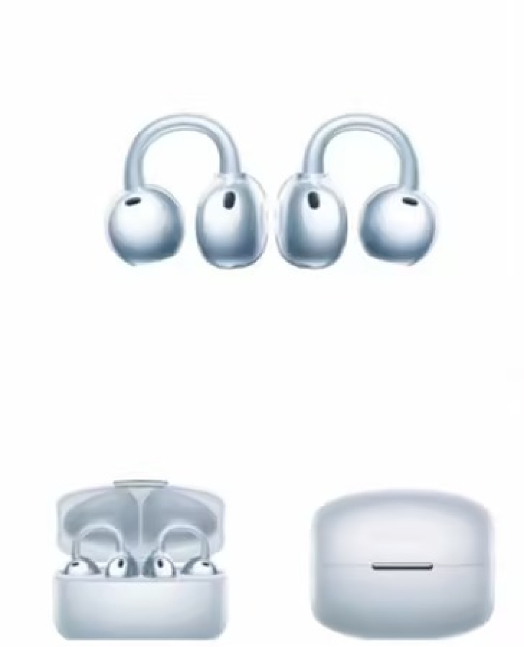 OPPO Enco Clip开放式耳机发布：5.8g耳夹设计+珠光海配色_耳机_什么值得买