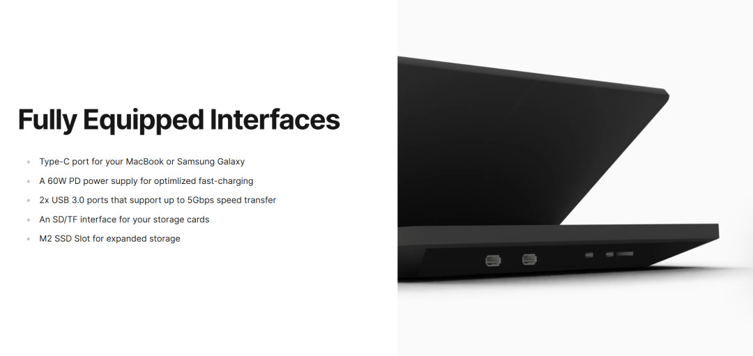 Keyview 13‘’ Touch 机械键盘：13寸触屏+SSD插槽，2867元_无线键盘_什么值得买