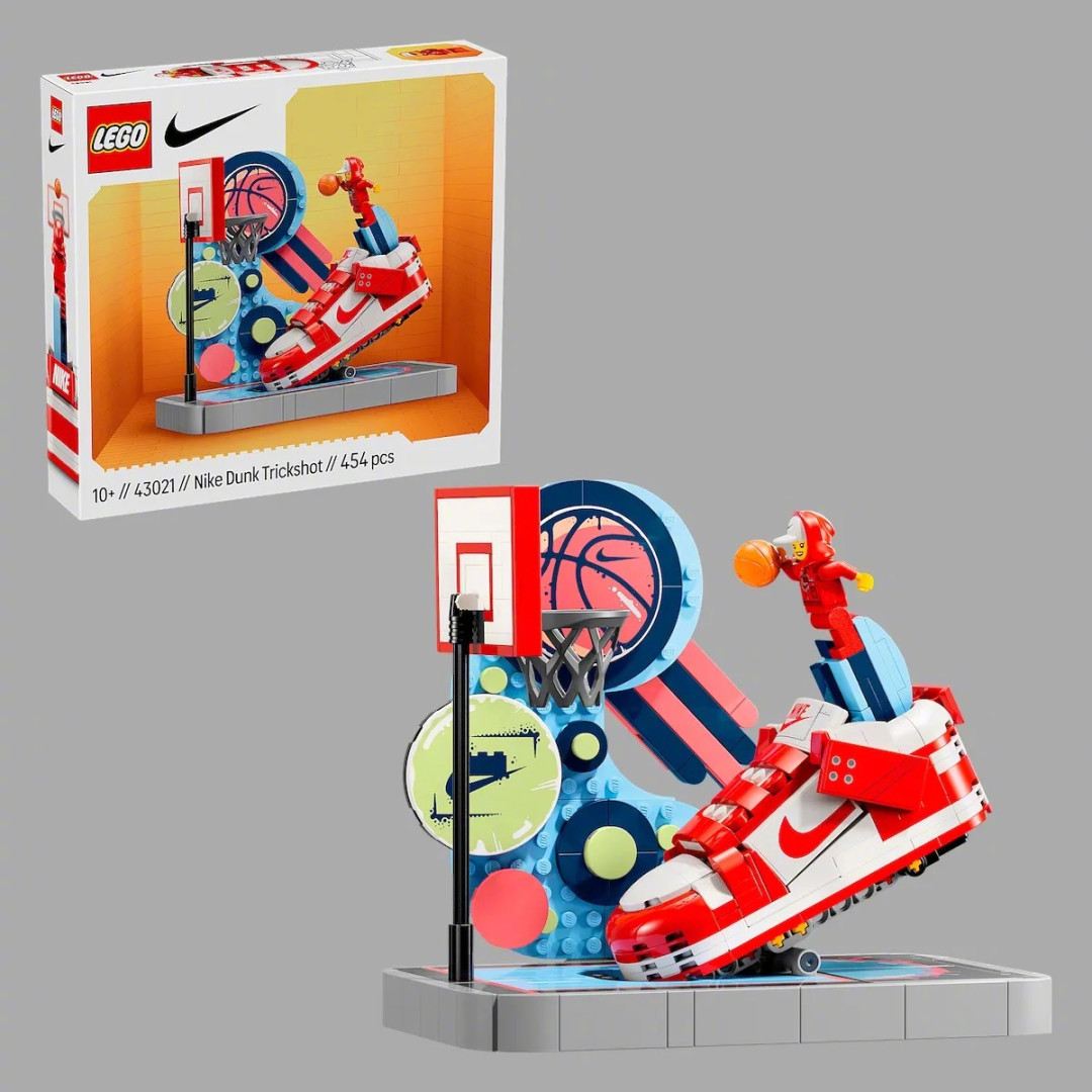 LEGO x Nike 新作，联名球鞋、球服、篮球、积木，299元起_户外工具_什么值得买