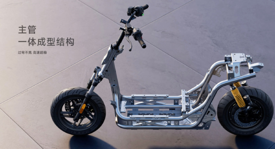 九号 M5 斜踏电摩发布：极速 110km/h，续航 195km，低配 7599 元起_电动车整车_什么值得买